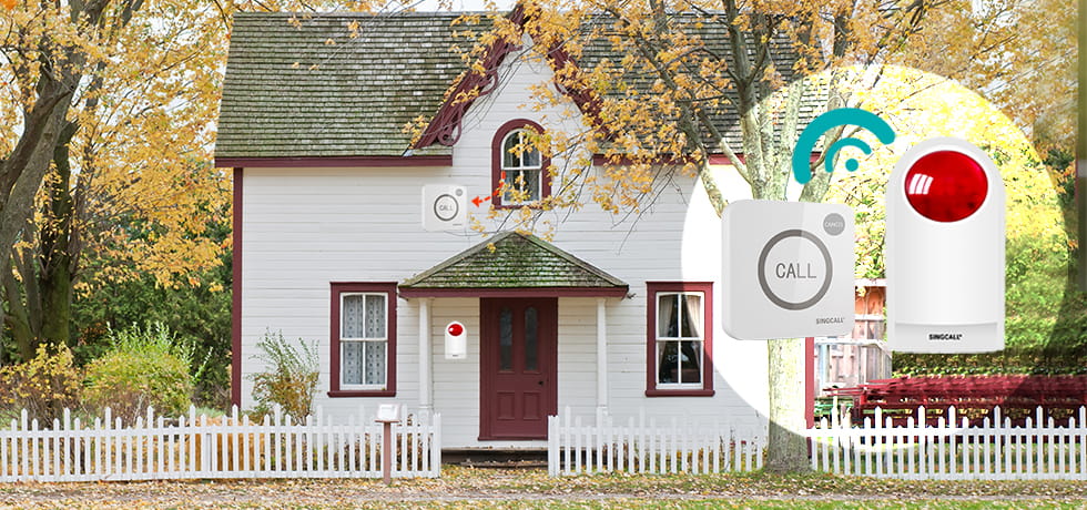 SINGCALL Wireless Calling System,Wireless Caregiver Pager